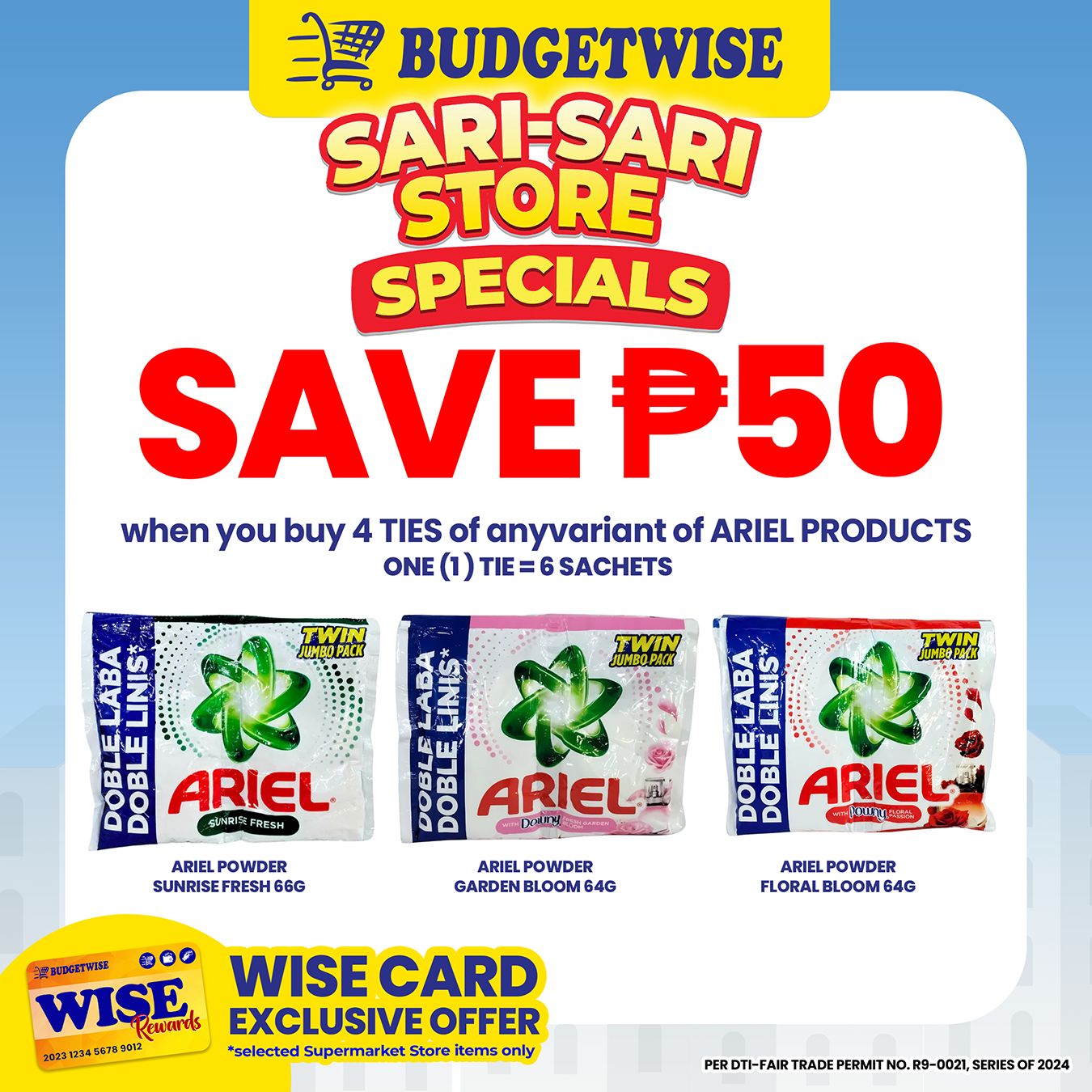 Sari-Sari Store Specials – BUDGETWISE