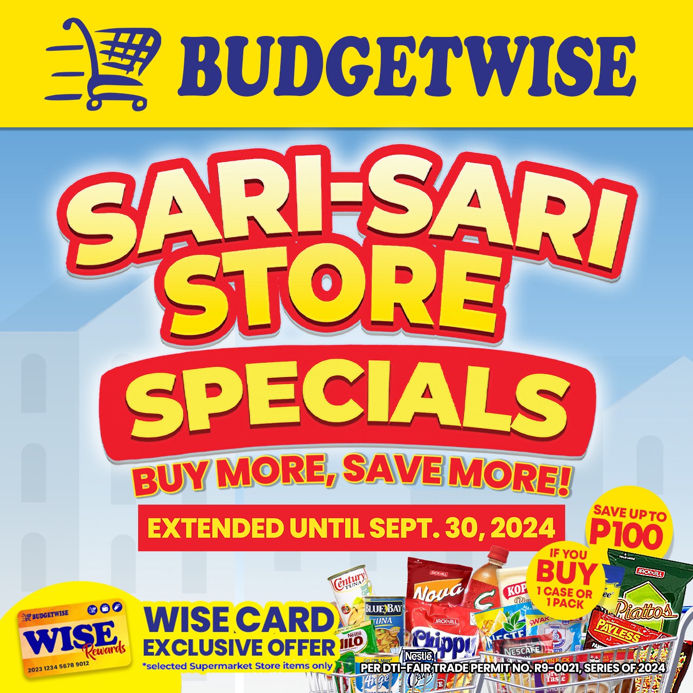 Sari-Sari Store Specials – BUDGETWISE